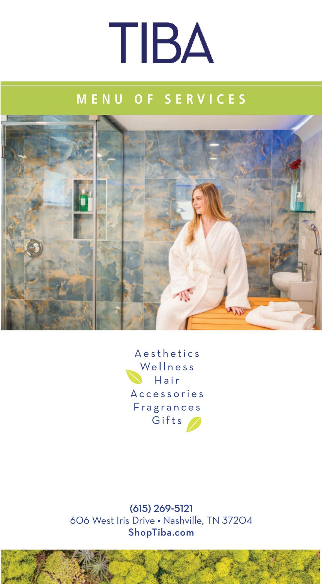 TIBA Menu of Services by TibaBoutiqueSpa - Issuu