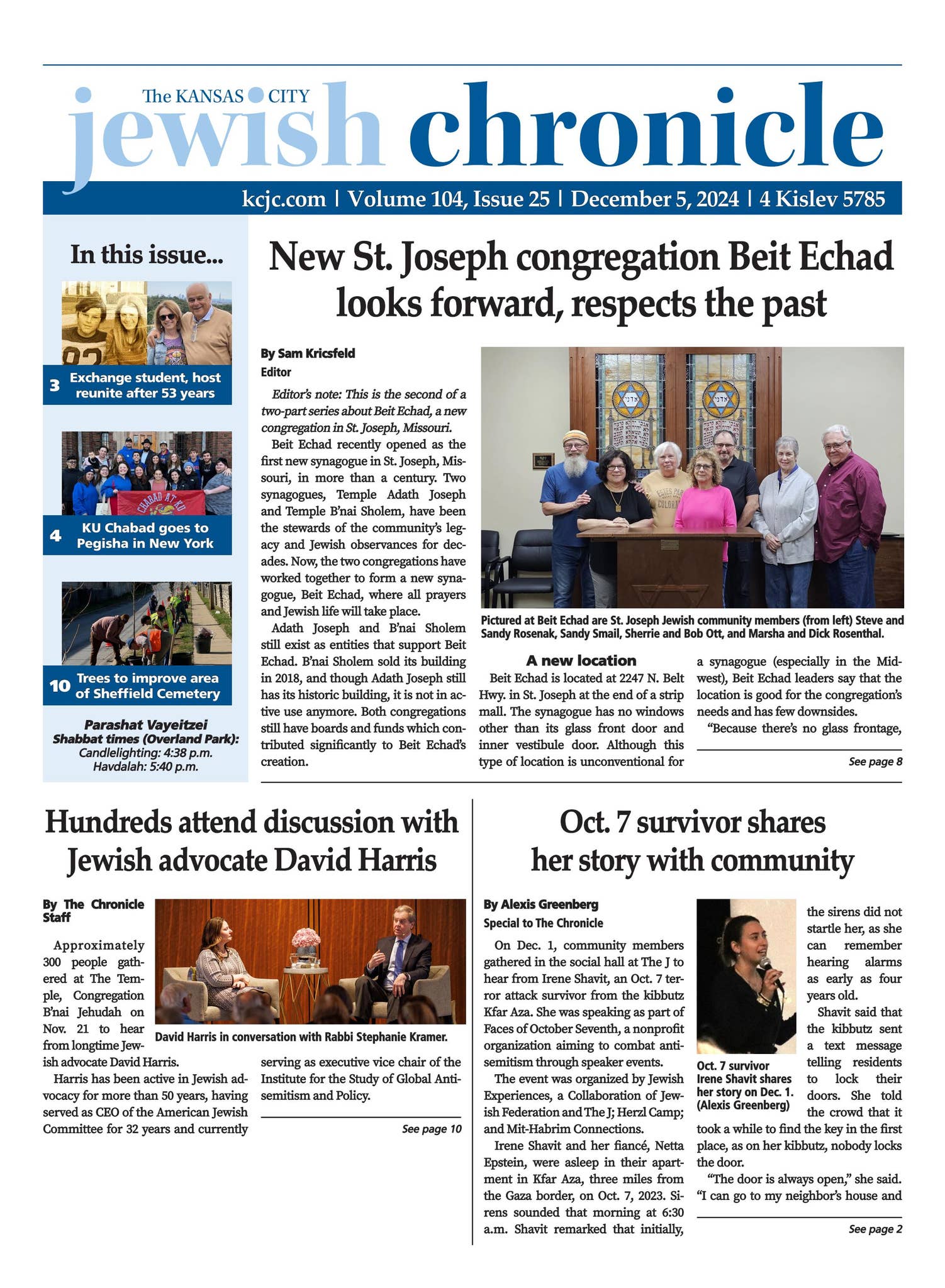 Kansas City Jewish Chronicle 12.05.24 by jewish-kc - Issuu
