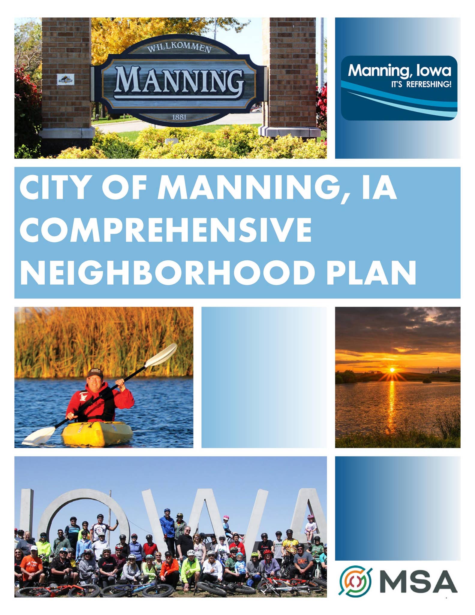 Manning IA Neighborhood Revitalization Plan by MSA Professional ...