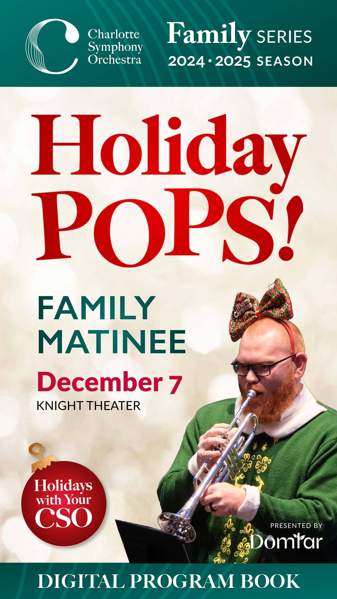 CSO Family Holiday Pops - program 12-07-24 by Charlotte Symphony ...