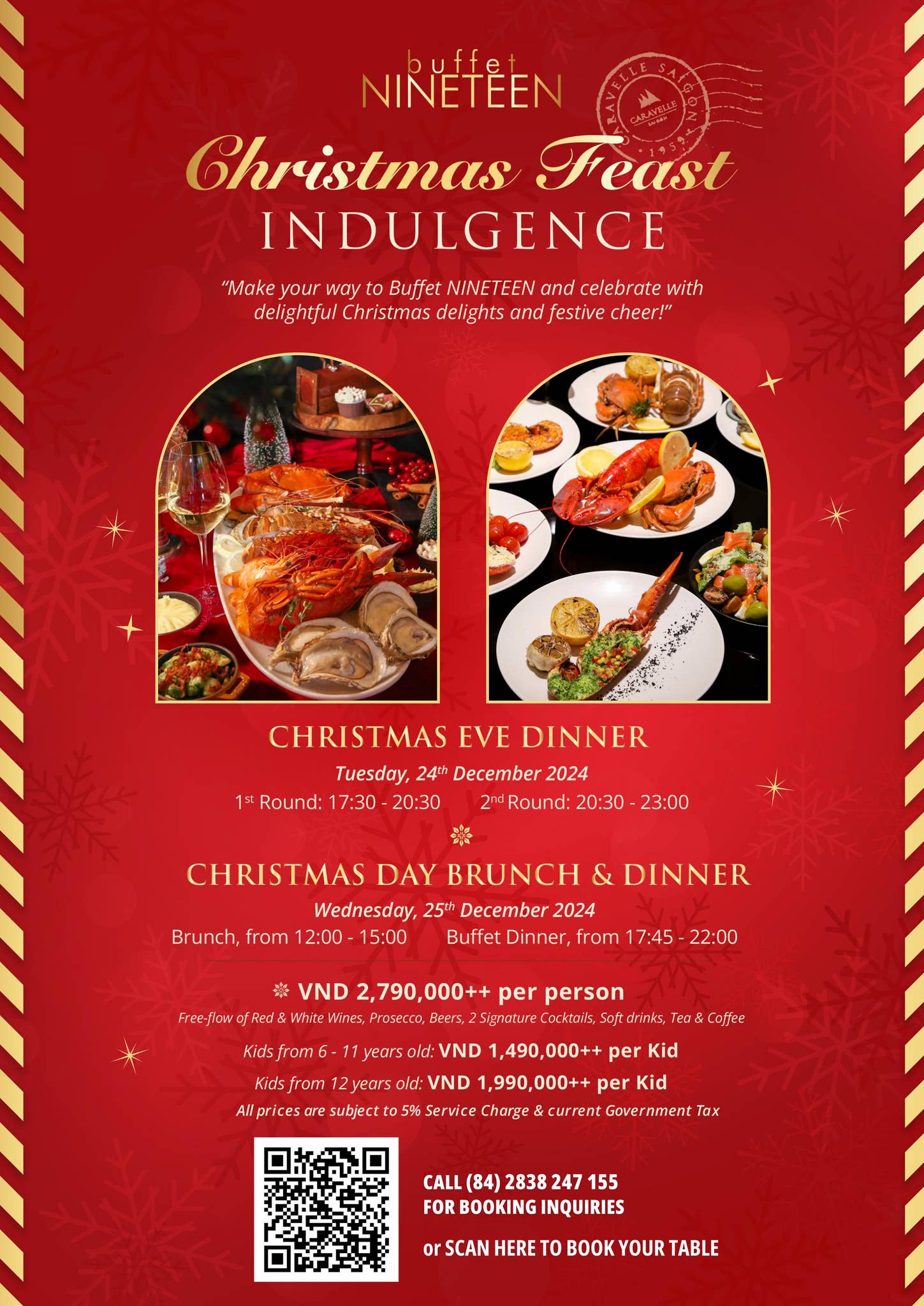 Festive Celebrations at Buffet NINETEEN by Caravelle Saigon - Issuu