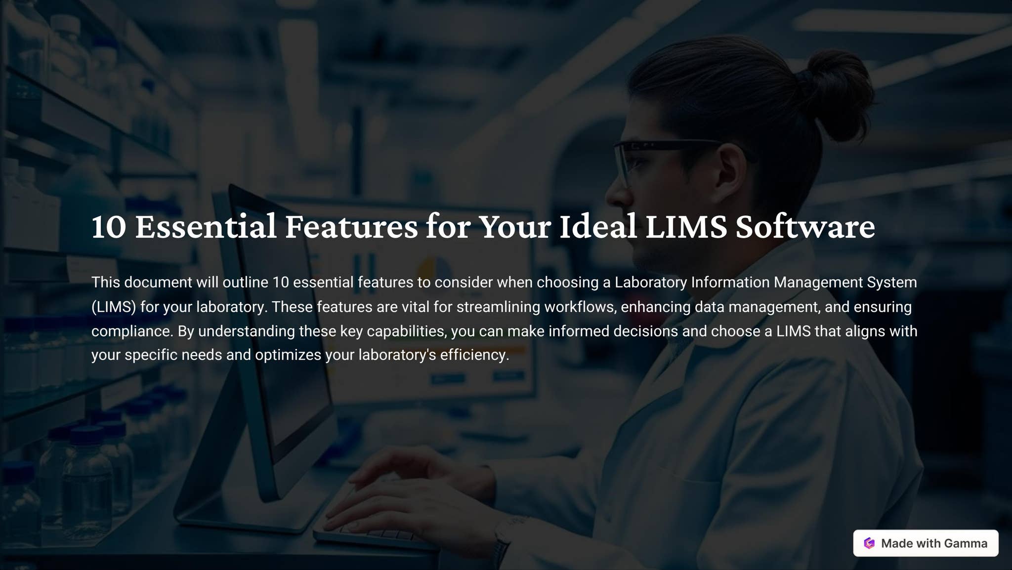 10-Essential-Features-for-Your-Ideal-LIMS-Software by manojjadav07771 ... 10-Essential-Features-for-Your-Ideal-LIMS-Software by manojjadav07771 ...