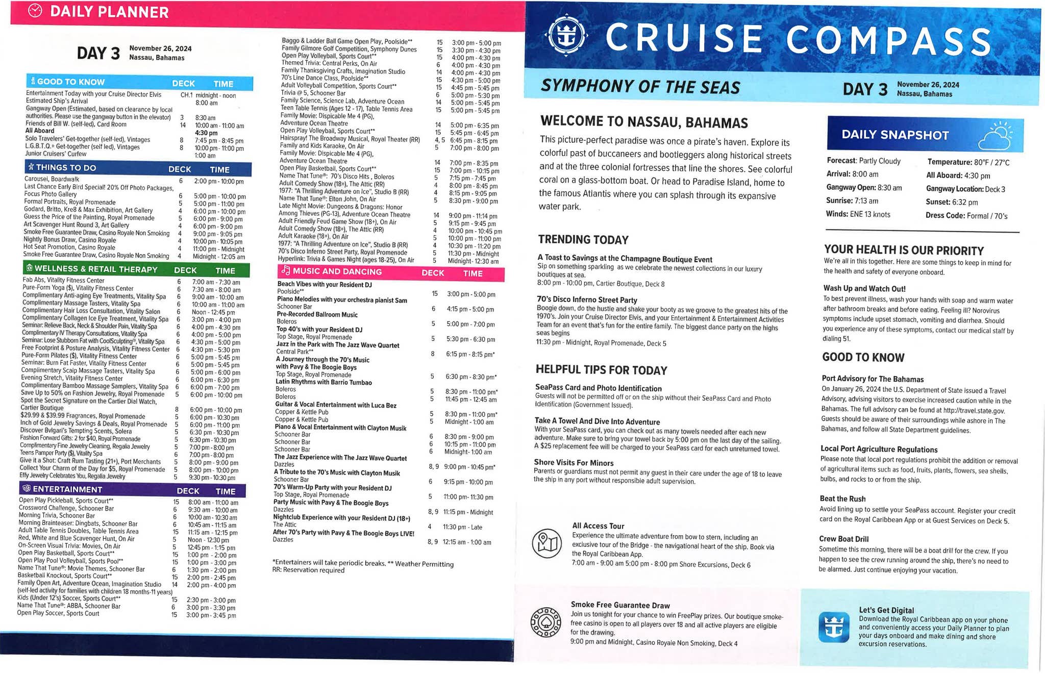 Symphony of the Seas 7-night Western Caribbean and Perfect Day Cruise ...