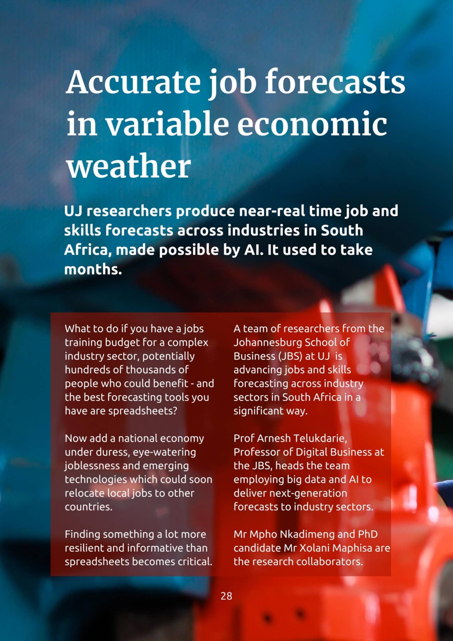 Dec 2024 - Research & Innovation @UJ Magazine by University of ...