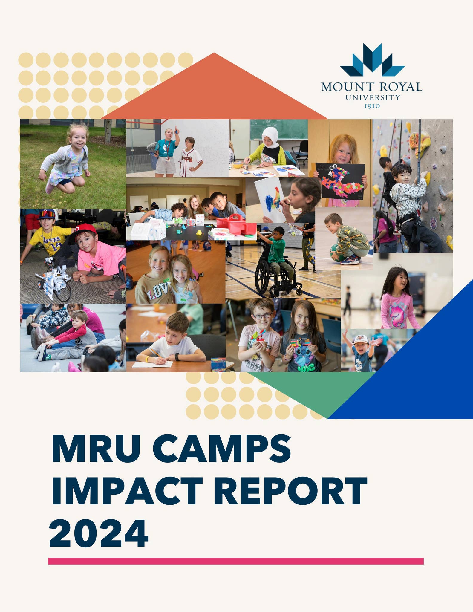 MRU Camps Impact Report 2024 by Mount Royal University - Issuu