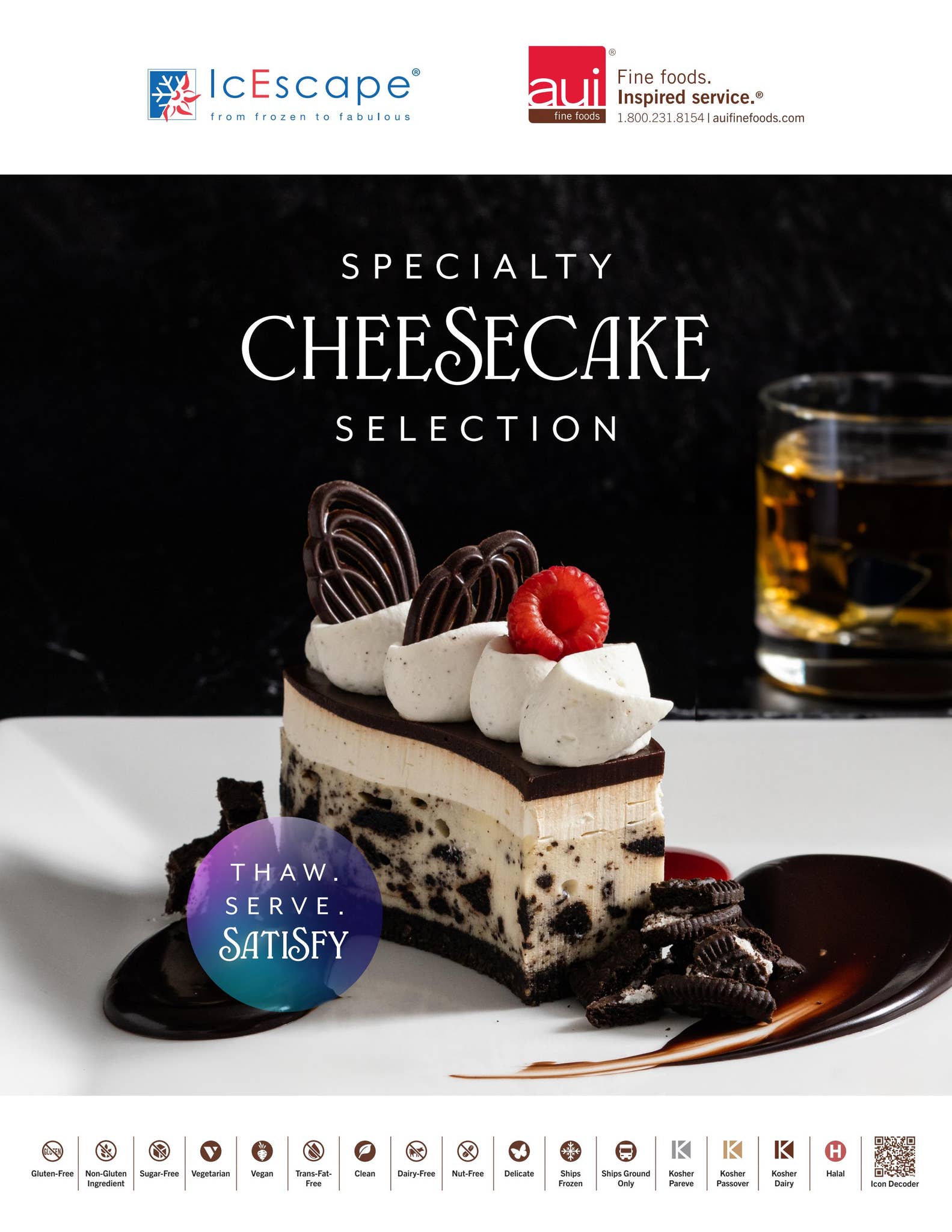 IcEscape Specialty Cheesecake Selection by aui_finefoods - Issuu
