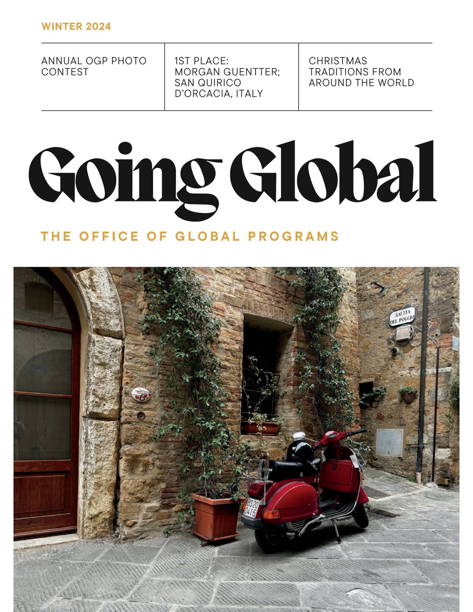 Office of Global Programs Newsletter – Winter 2024 by Grove City ...