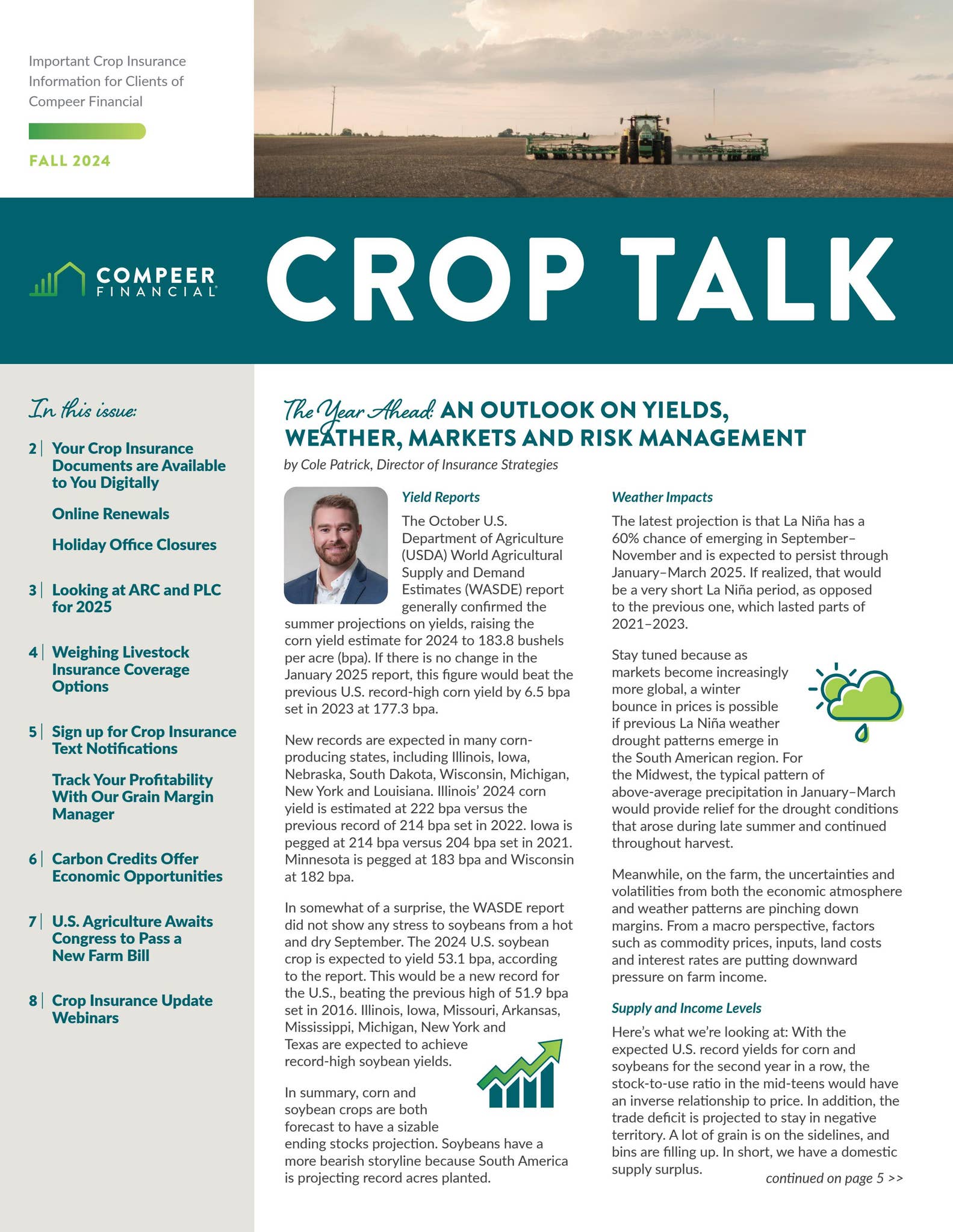Compeer Financial Crop Talk Newsletter: Fall 2024 by Compeer Financial ...