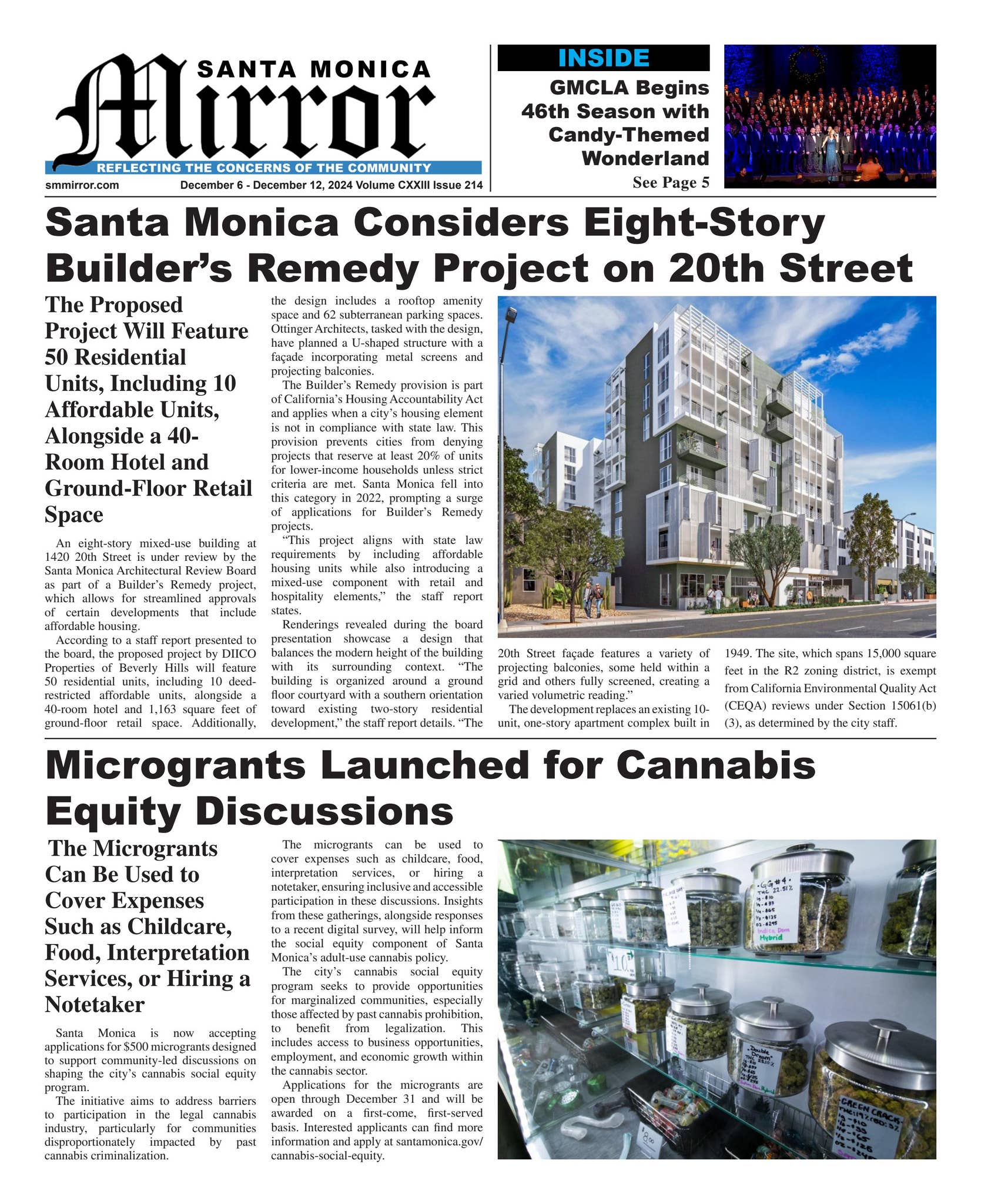 Santa Monica Mirror: Dec 06 - Dec 12, 2024 by Mirror Media Group/ Modoc ...