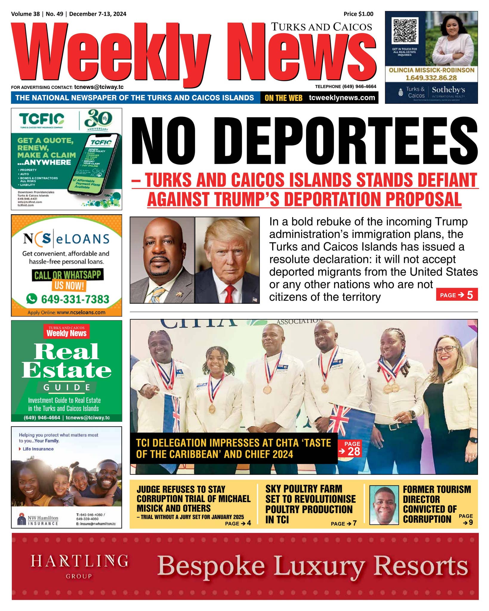 TC Weekly News December 7 - 13, 2024 by TC Weekly News - Issuu