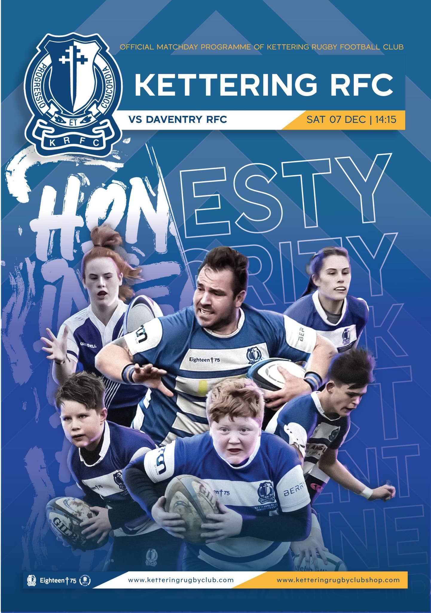 Kettering RFC VS Daventry RFC | 07/12/24 by georgeeason.design - Issuu