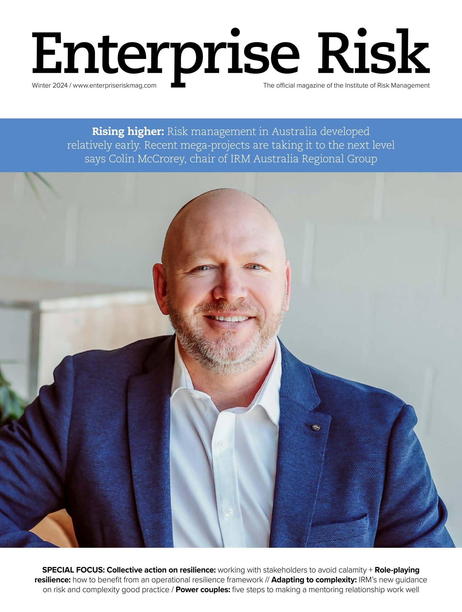 Enterprise Risk Magazine - Winter 2024 by Institute of Risk Management ...
