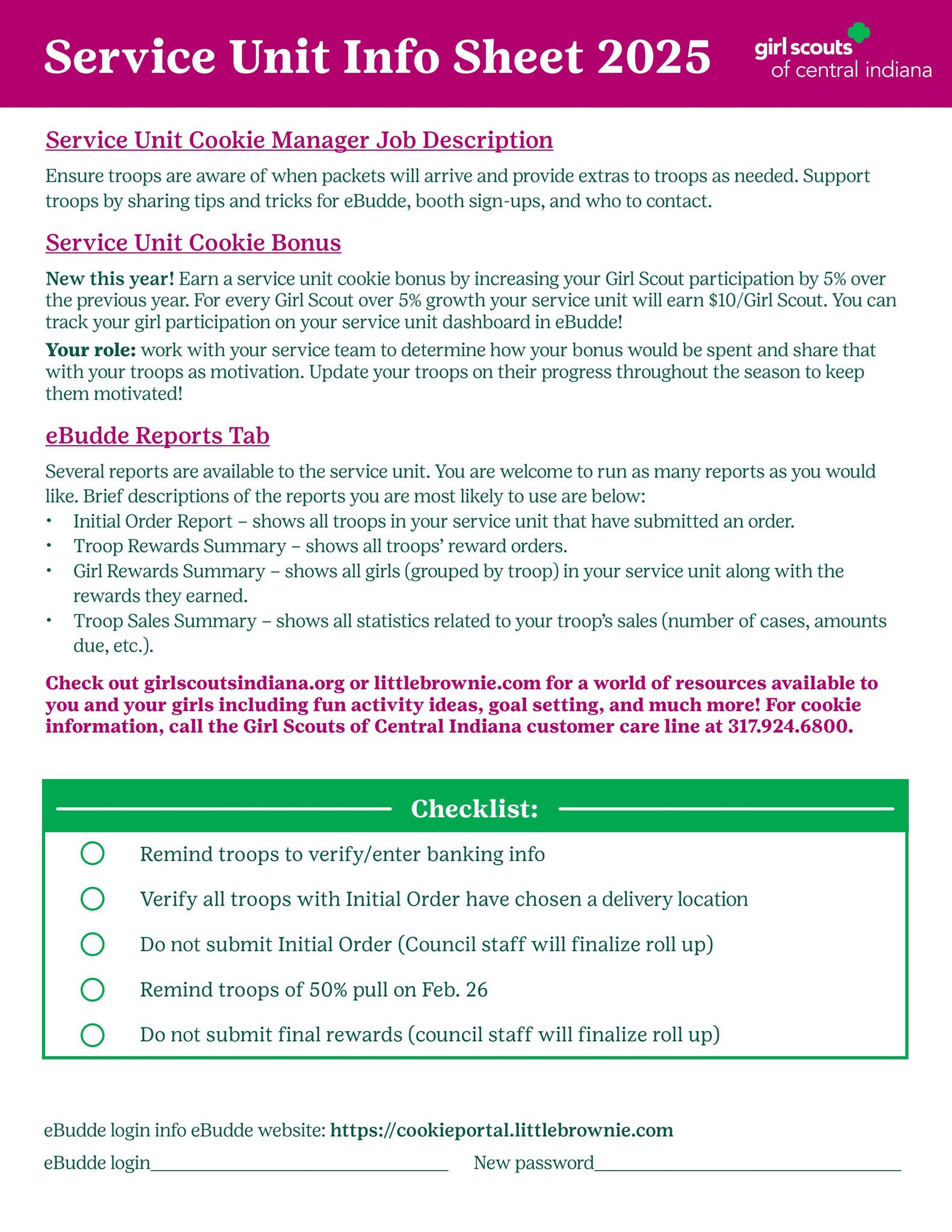 Service Unit Info Sheet_2025 by Girl Scouts of Central Indiana - Issuu