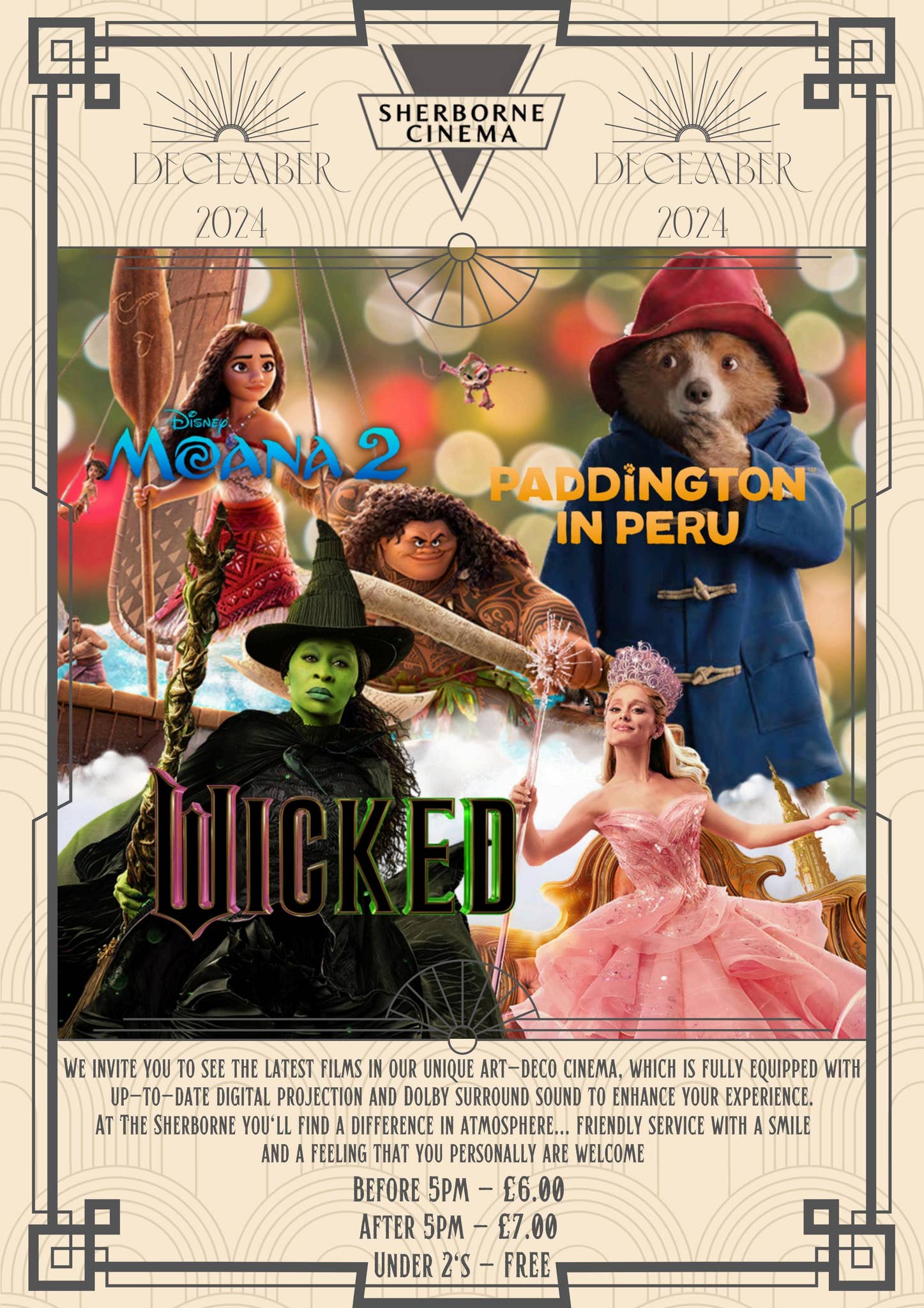 Sherborne Cinema Programme - December 2024 by Sherbornecinemagloucester ...
