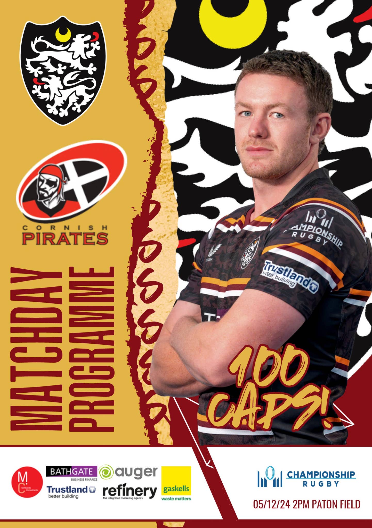 Caldy Vs Cornish Pirates - Championship Rugby 24/25 by Caldy Rugby Club ...