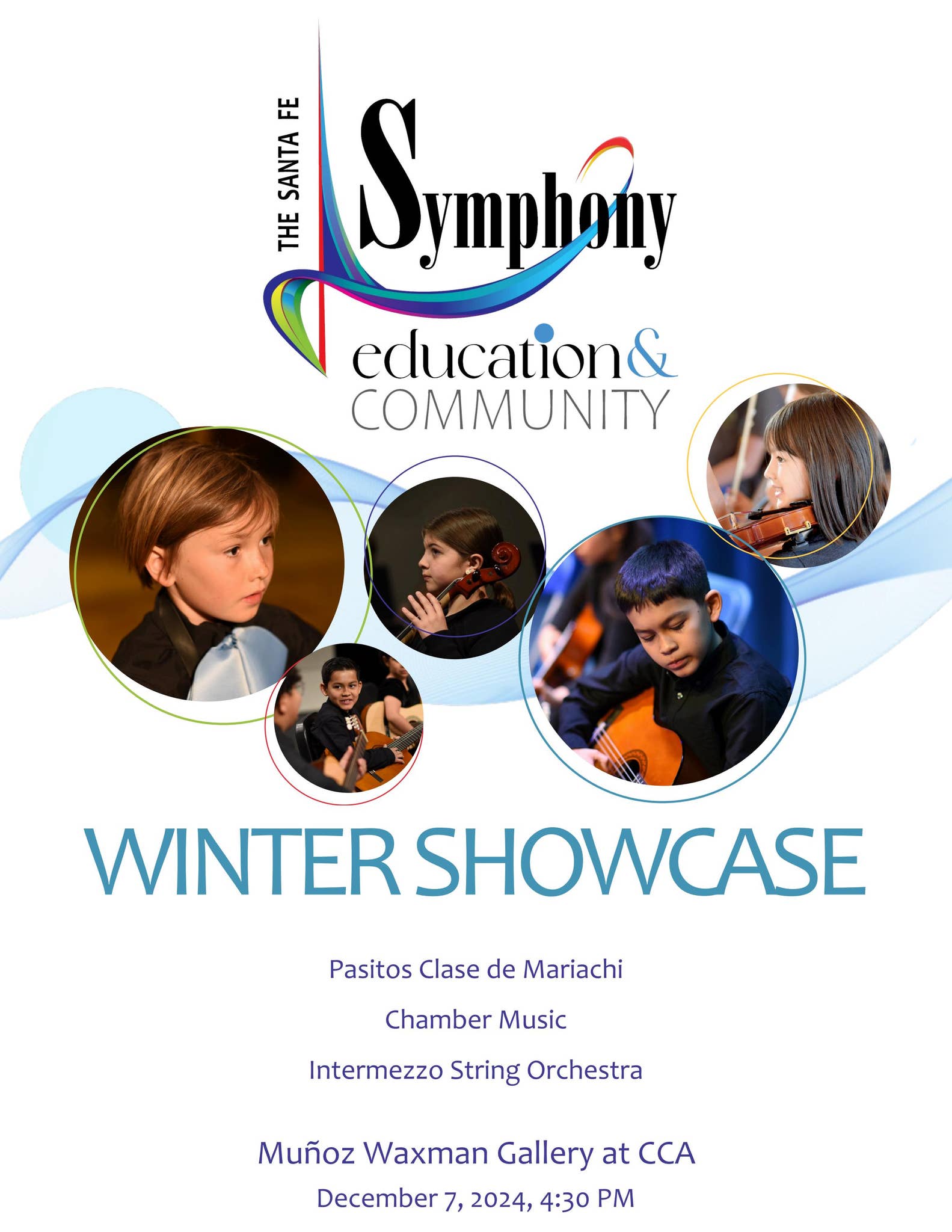 4:30PM 2024 Winter Showcase Concert Program by The Santa Fe Symphony Orchestra & Chorus - Issuu