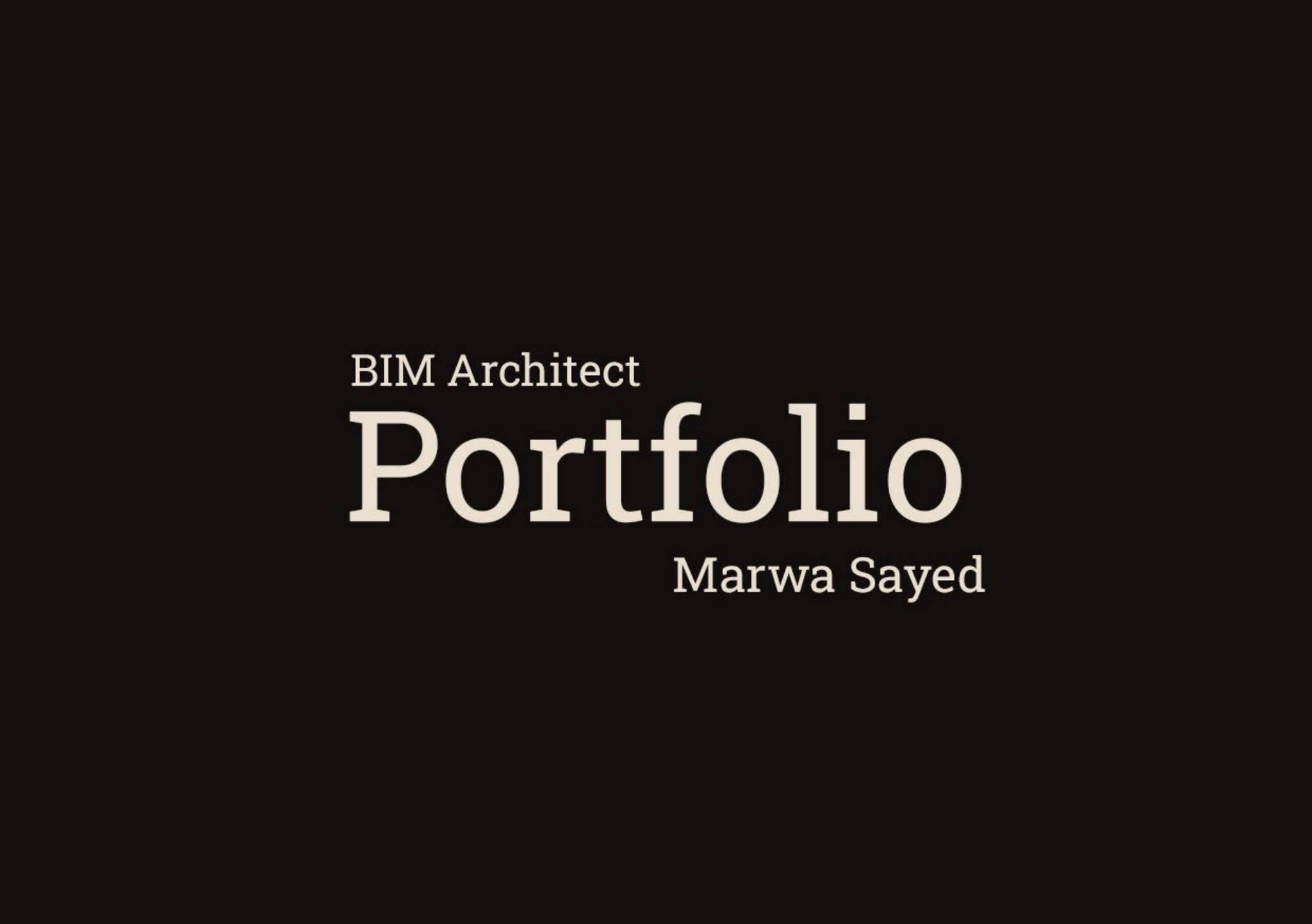 Marwa Sayed - Portfolio by Marwa Sayed - Issuu