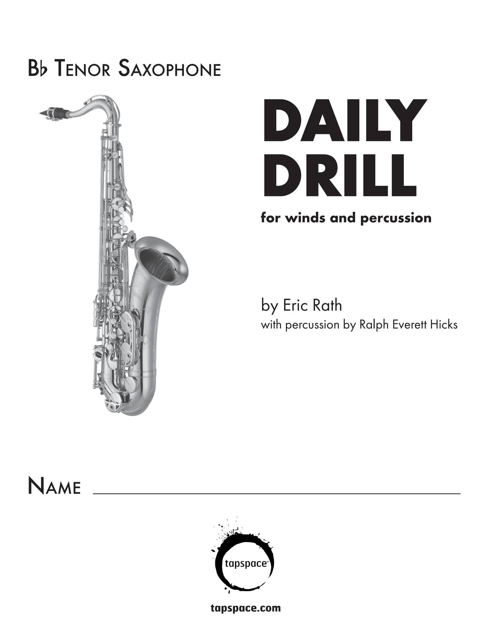DAILY DRILL (Tenor Saxophone)-SAMPLE by Tapspace - Issuu