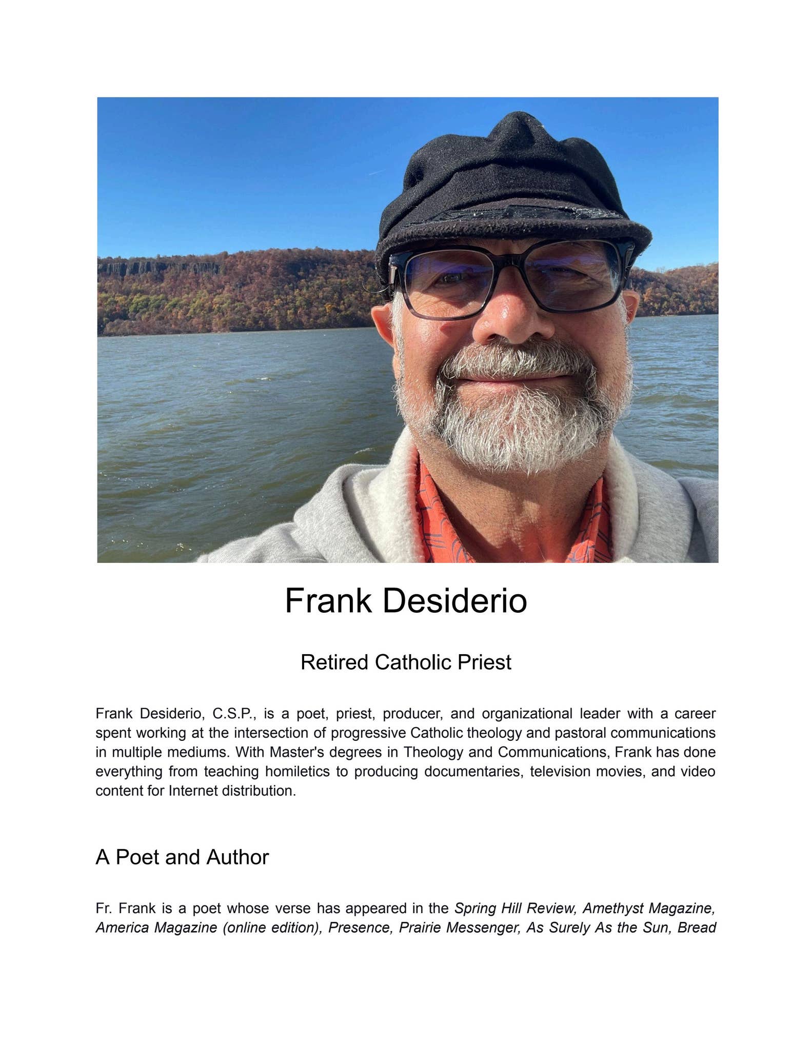 Biography of Frank Desiderio by Frank Desiderio - Issuu