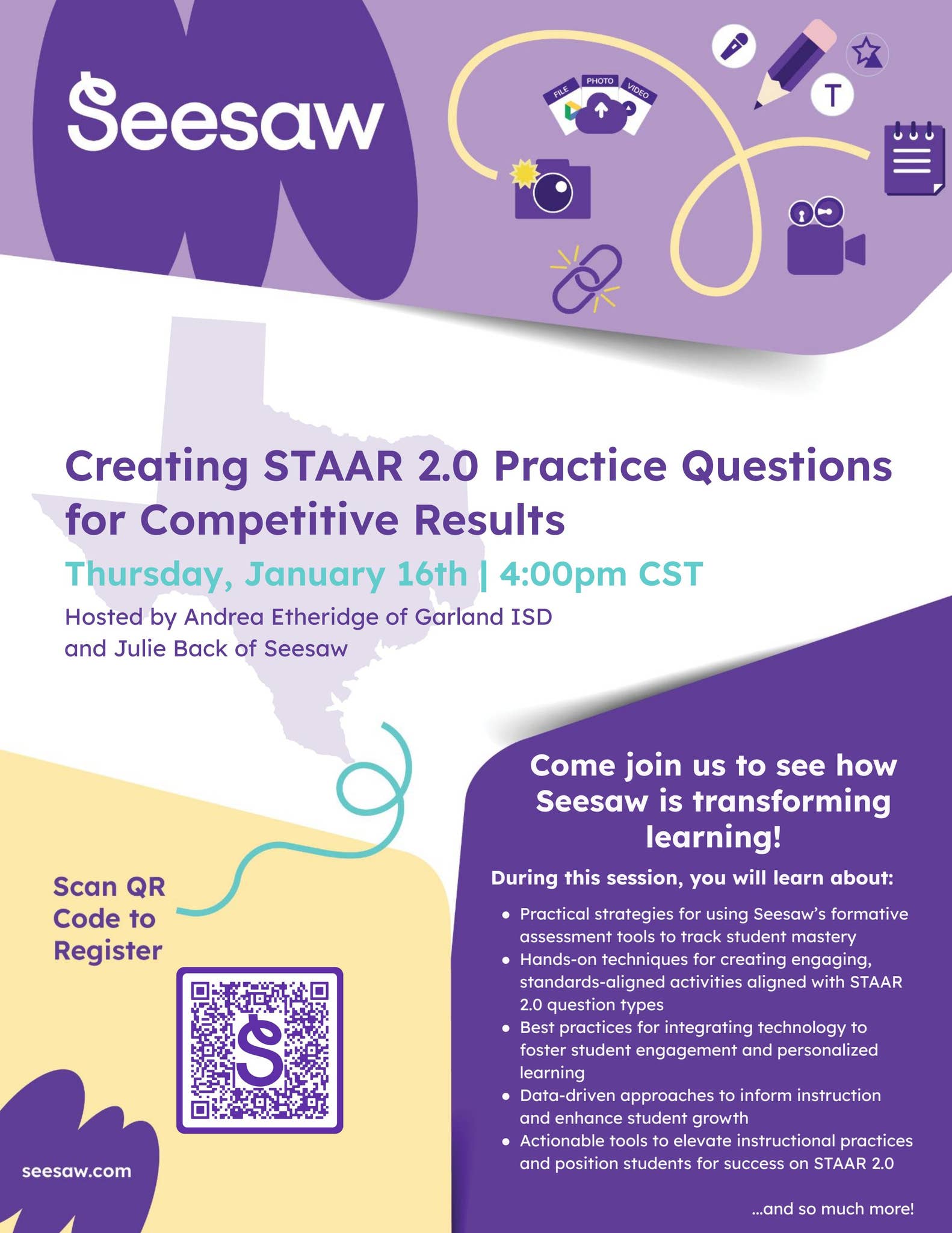 Creating STAAR 2.0 Practice Questions for Competitive Results (Webinar ...