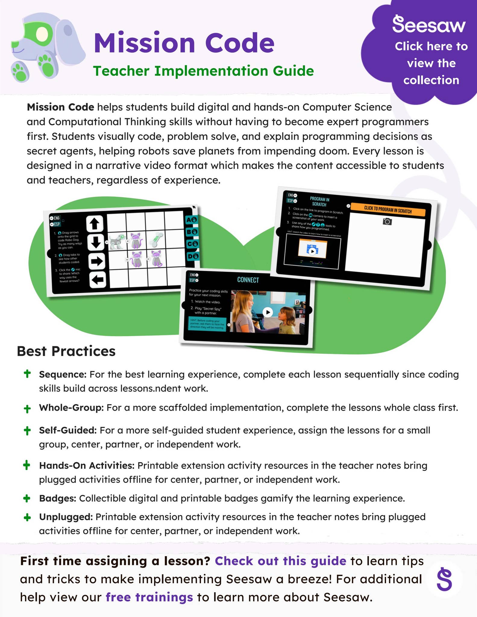 Mission Code Implementation Guide by seesawlearning - Issuu