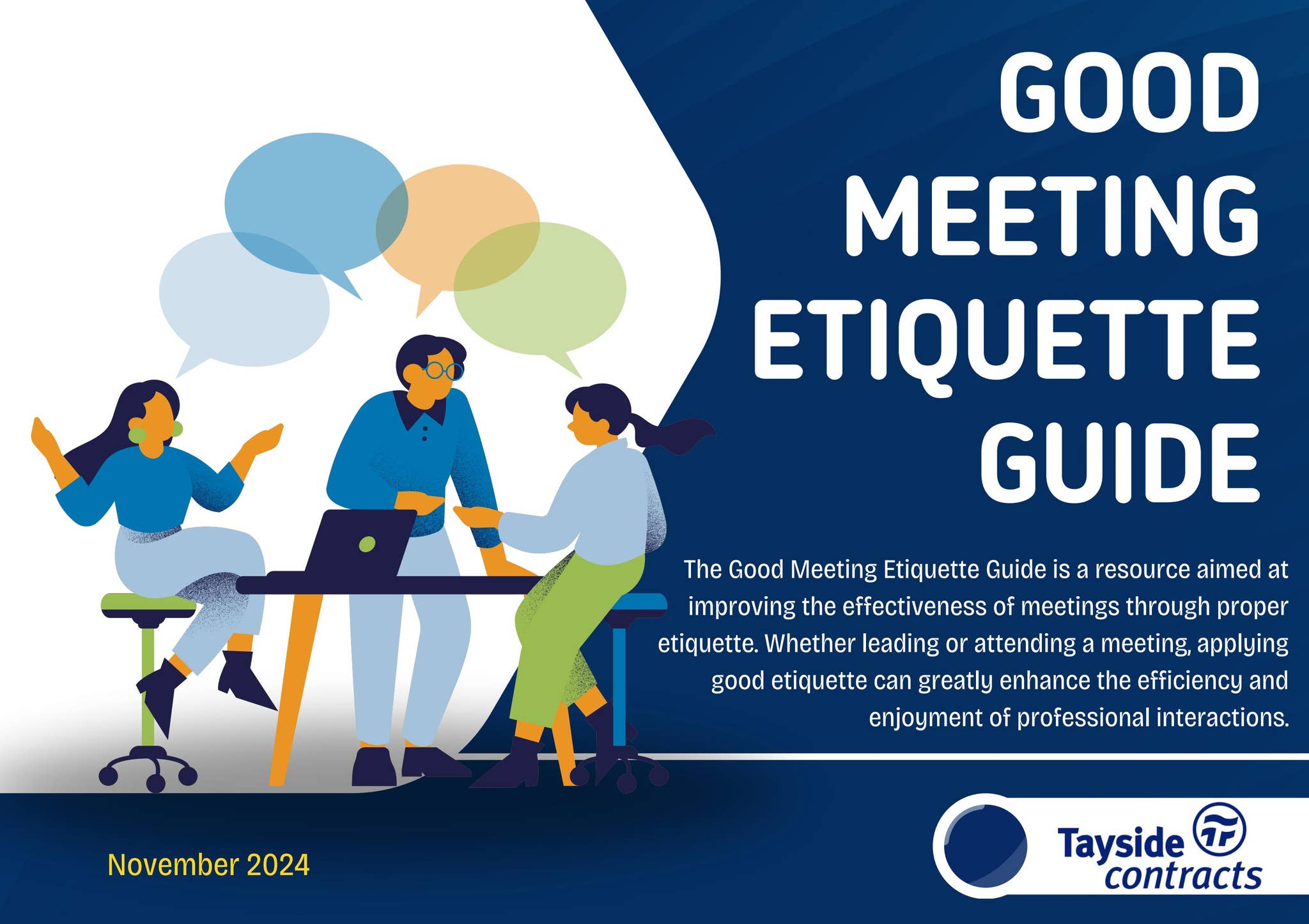 Good Meeting Etiquette Guide by Tayside Contracts - Issuu