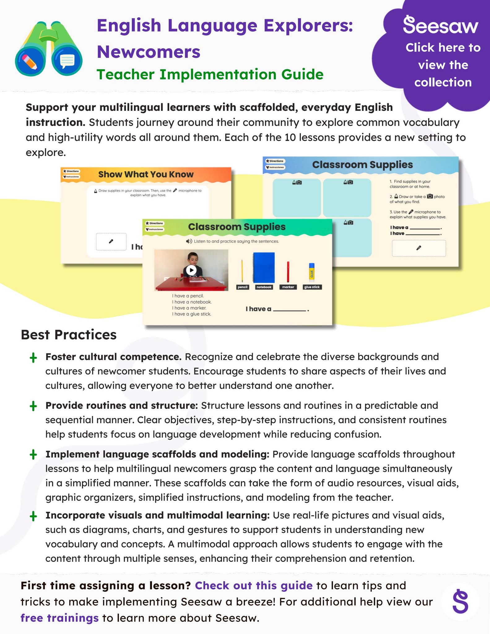 English Language Explorers Implementation Guide by seesawlearning - Issuu