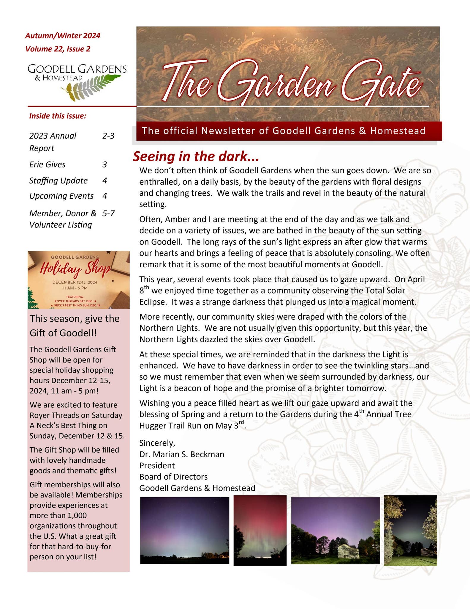 Autumn/Winter Newsletter 2024 by goodellgardens - Issuu