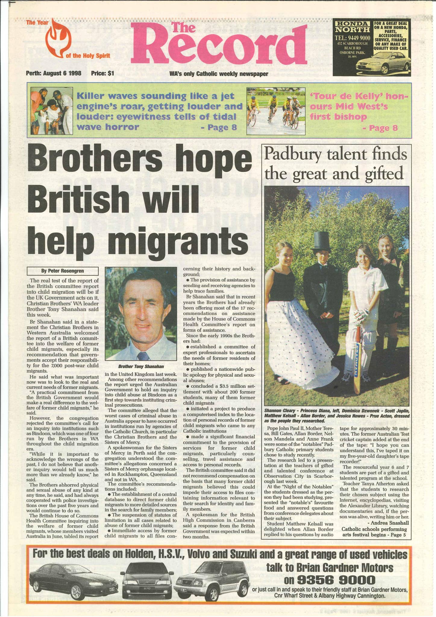 The Record Newspaper 06 August 1998 by The Record - Issuu