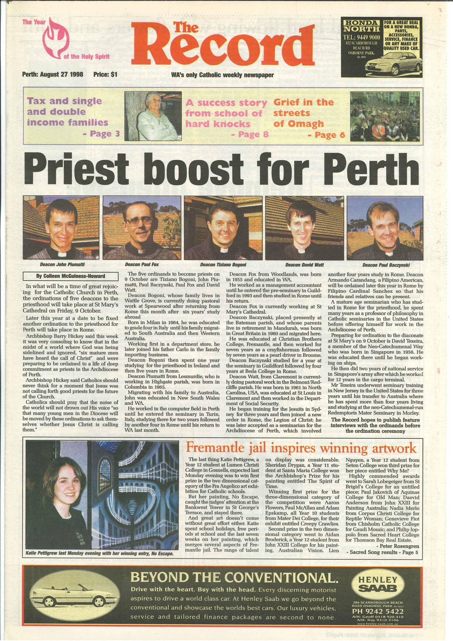 The Record Newspaper 27 August 1998 by The Record - Issuu