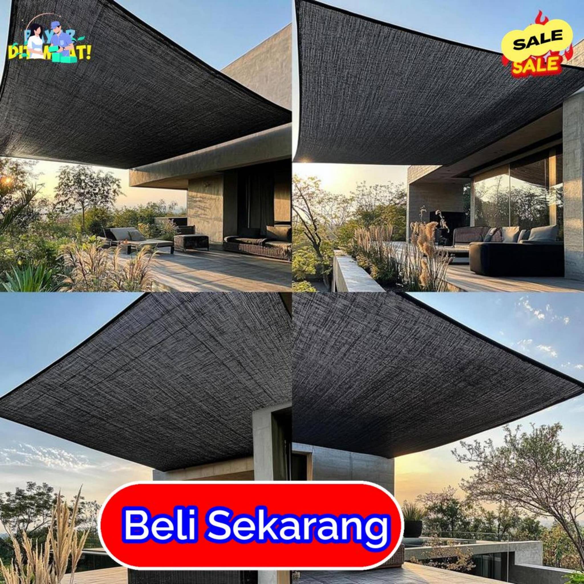 Jaring Hitam Untuk Peneduh Solusi Praktis Dan Efisien - by ...