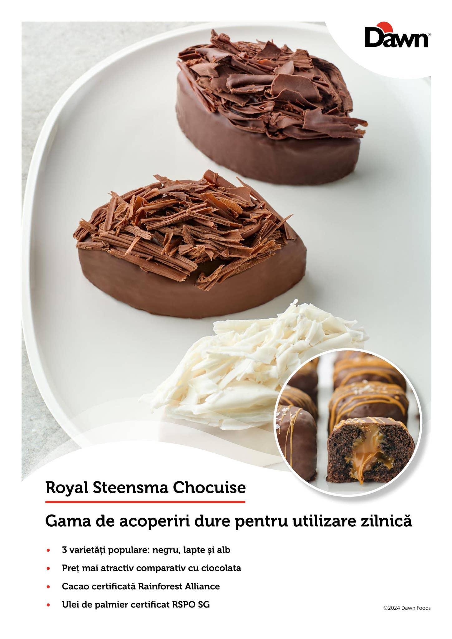 Dawn Foods EU & AMEAP Fat based coating Brochure - RO by dawnfoodseu ...