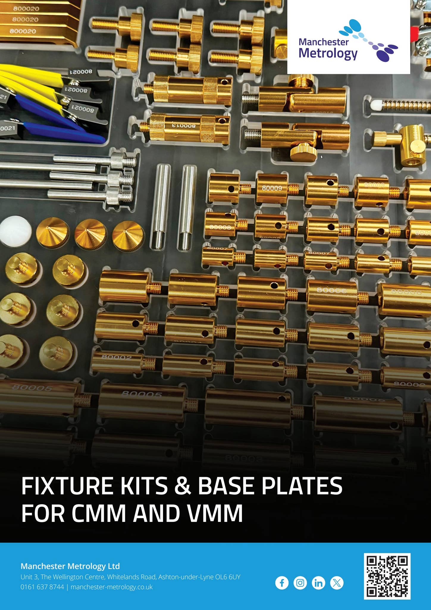 Fixture Kits & Base Plate For CMM and VMM by Manchester Metrology Ltd ...