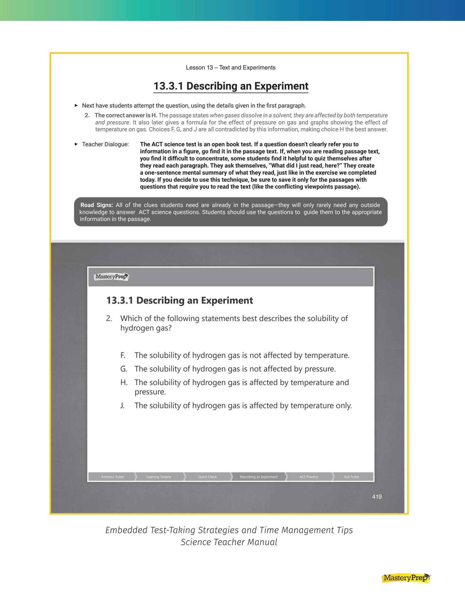 Sample | Mastery for the ACT by MasteryPrep - Issuu