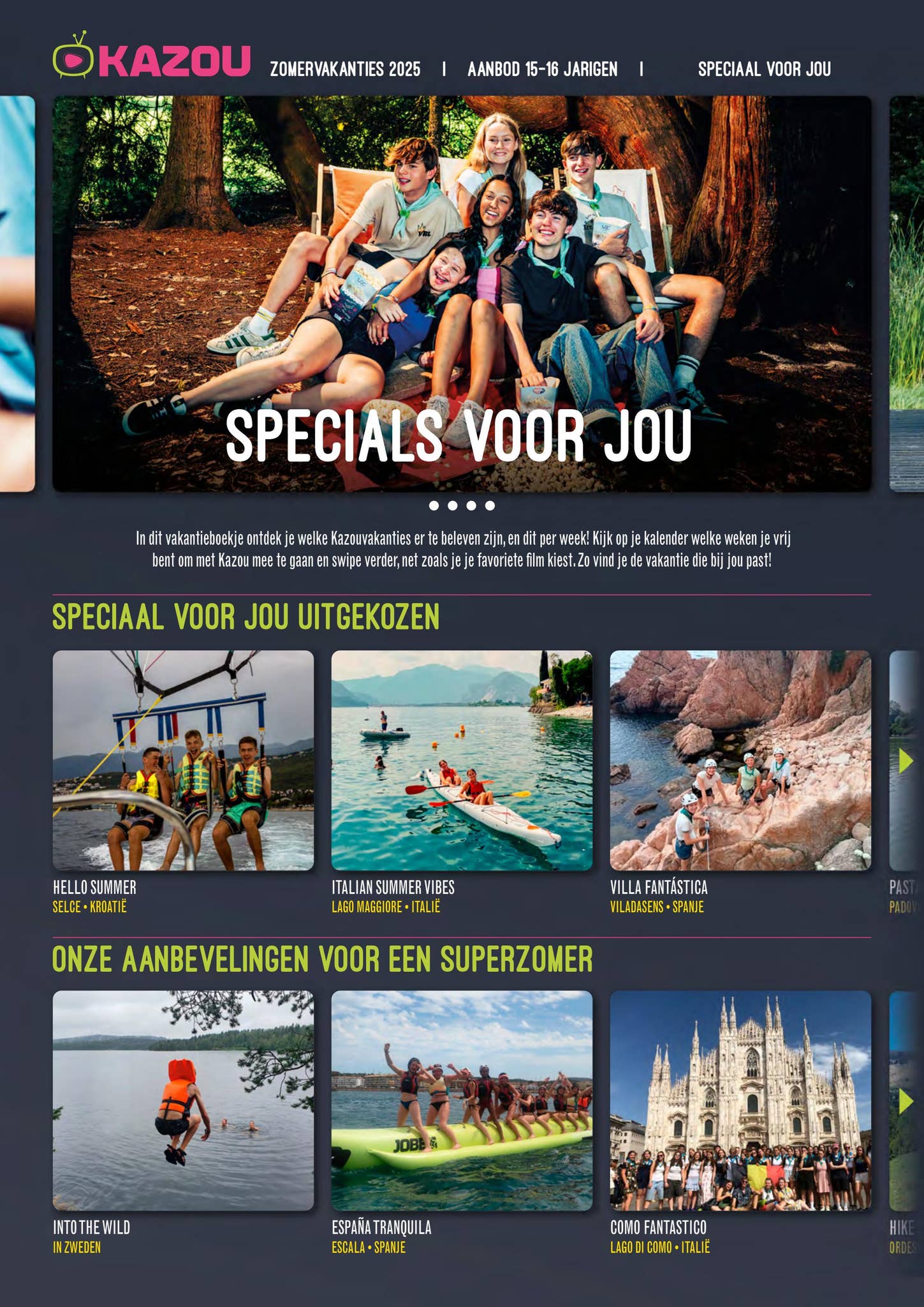 Kazou zomer 2025: 2009-2010 (15-16 jarigen) by Kazouvakanties - Issuu