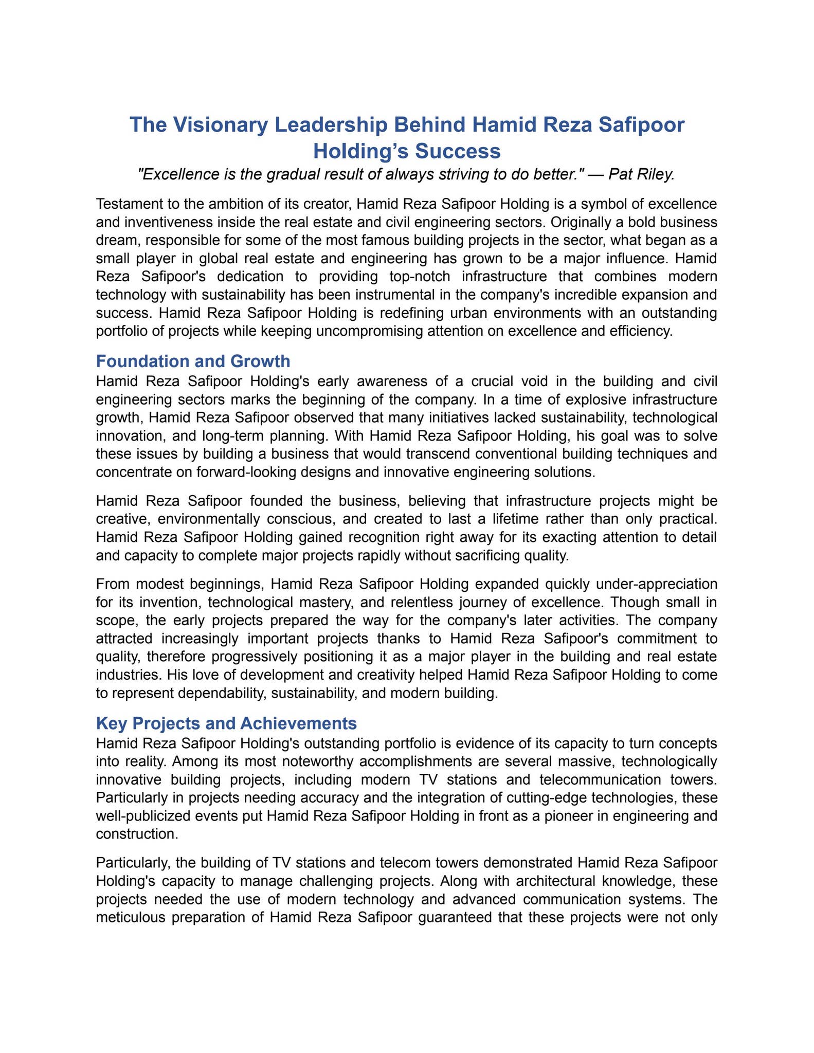 The Visionary Leadership Behind Hamid Reza Safipoor Holding’s Success ...