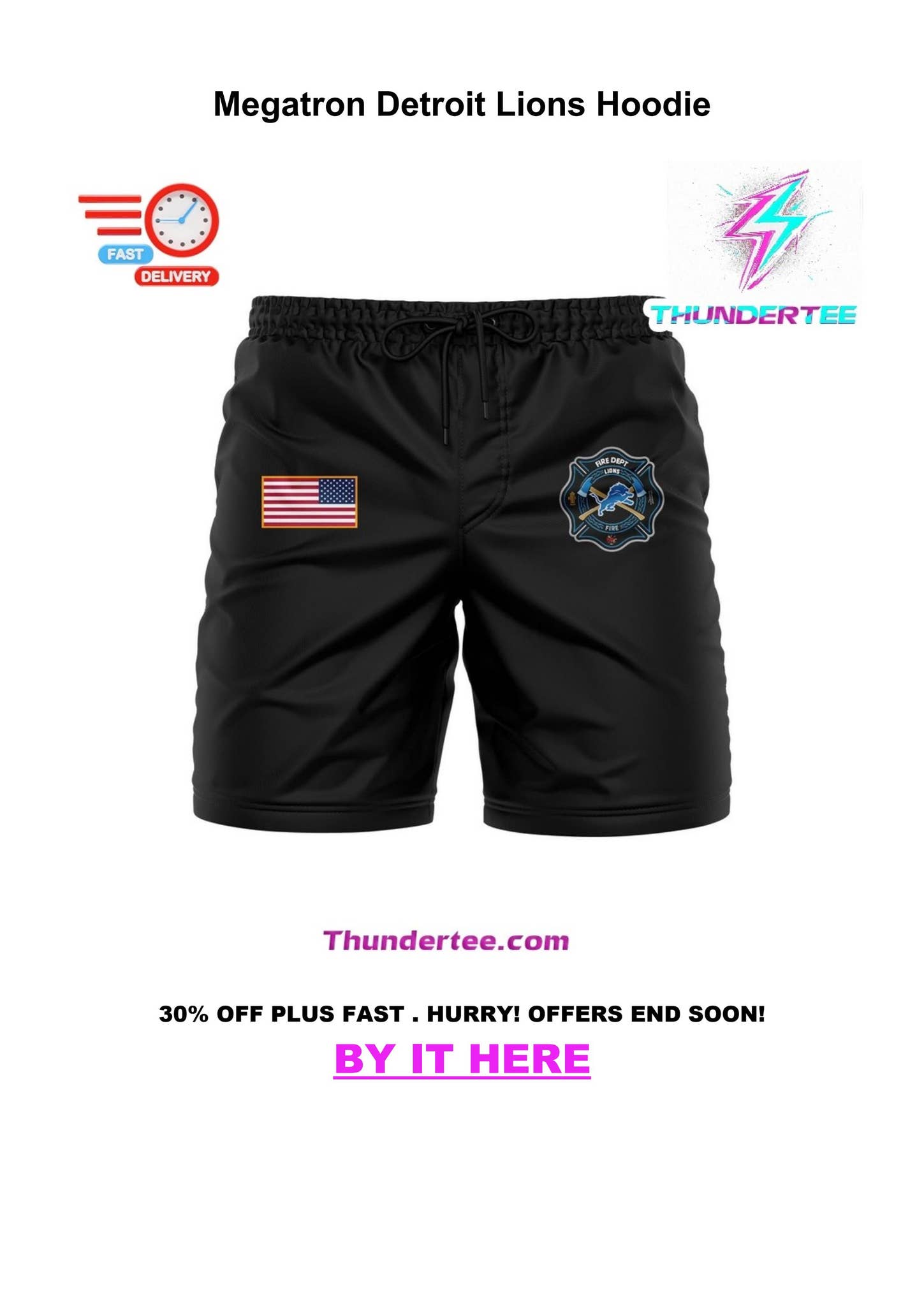 Megatron Detroit Lions Hoodie by Librzzstore - Issuu