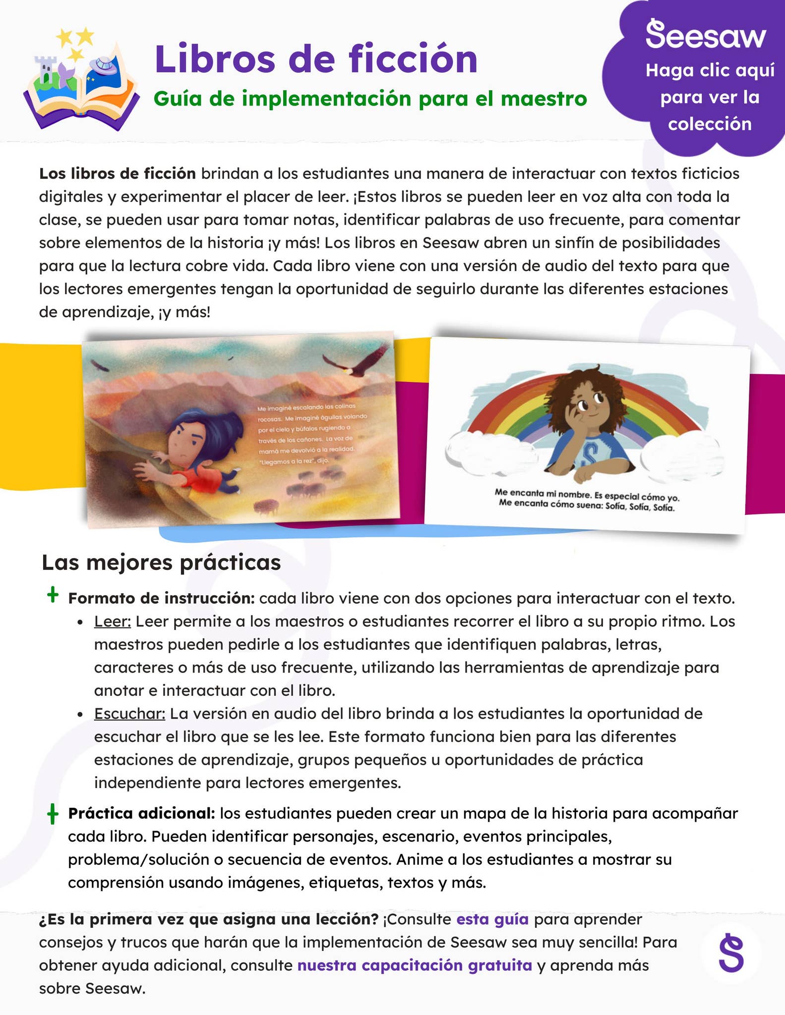 Libros de ficción Implementation Guide by seesawlearning - Issuu