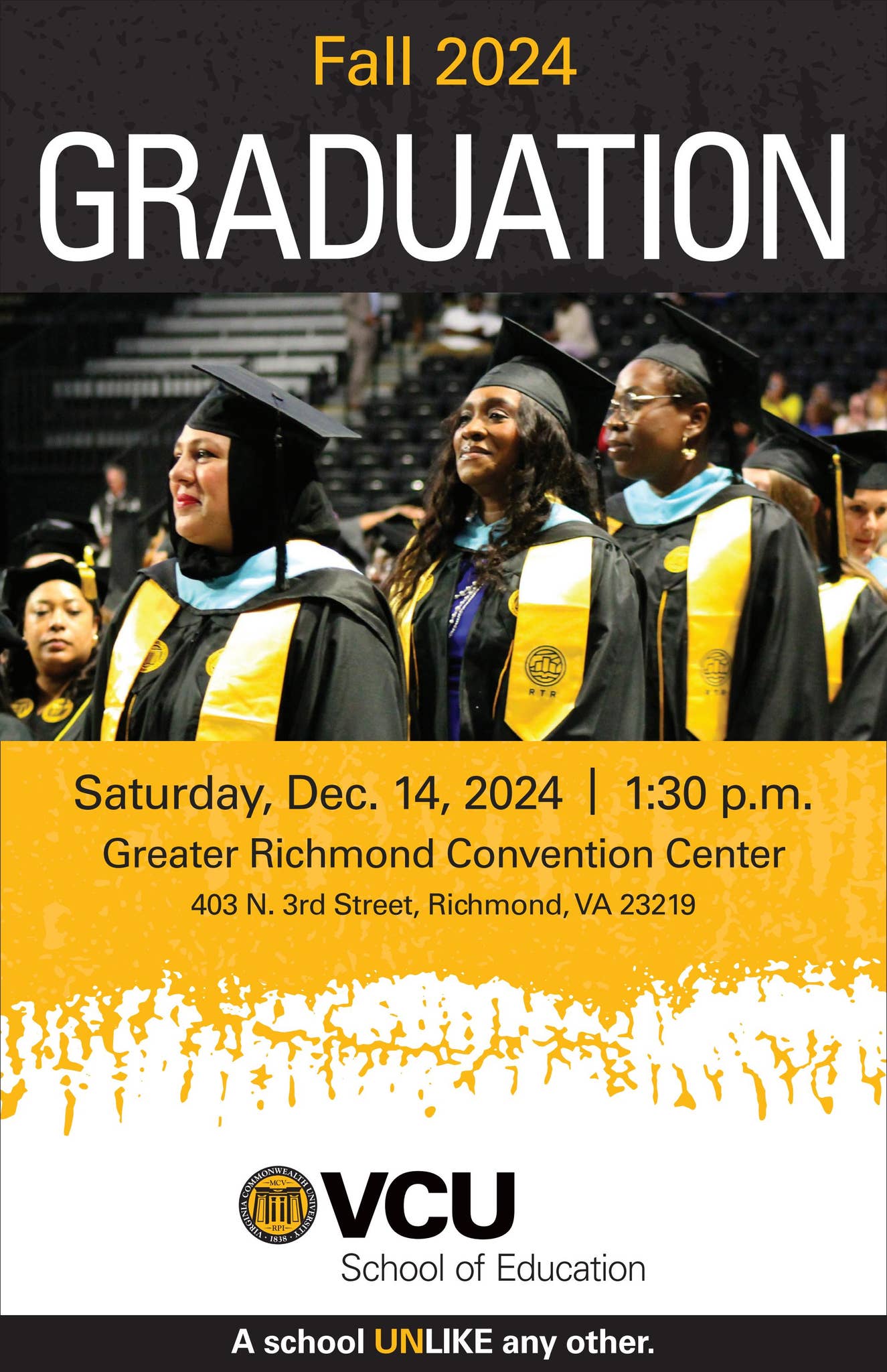 SOE Graduation Program Fall 2024 FNL by VCU School of Education - Issuu