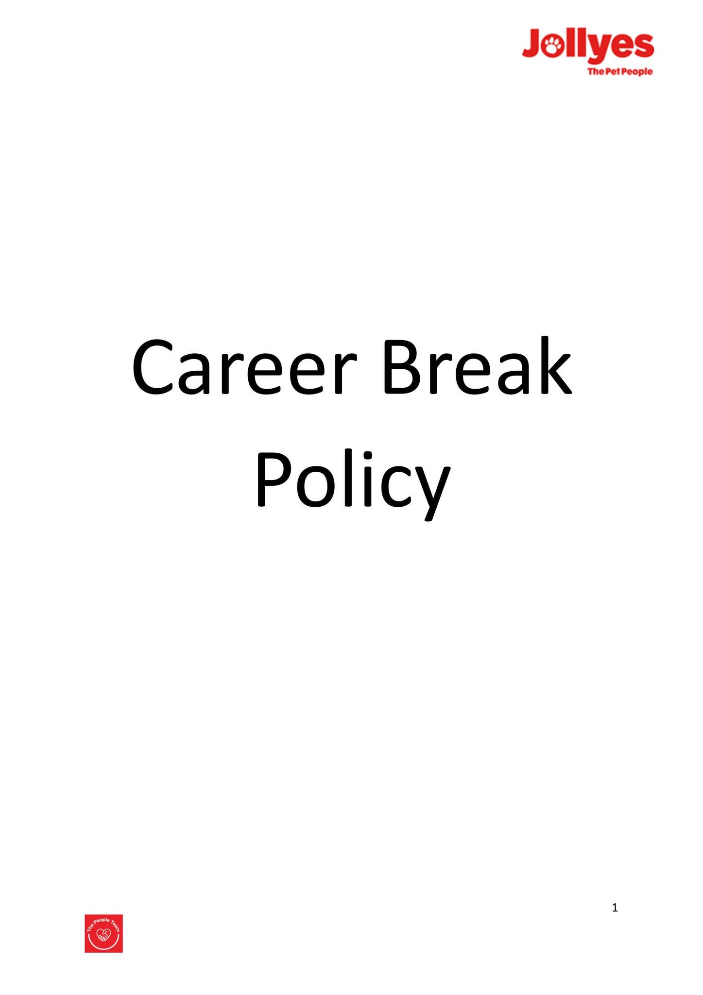 Career Break Policy 1.0 by Jollyesuk - Issuu