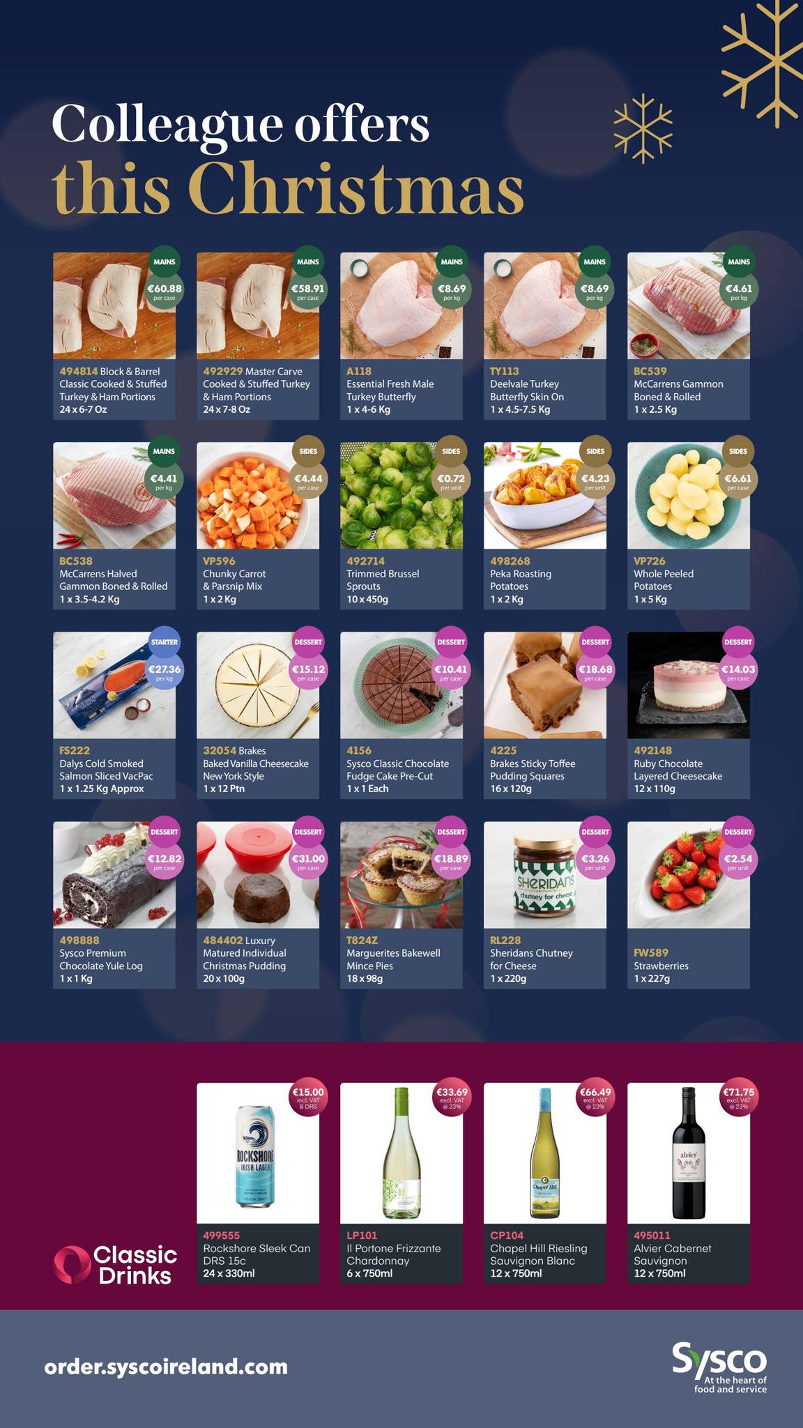 Sysco Colleague Christmas Offers 2024-ROI by Sysco Ireland - Issuu