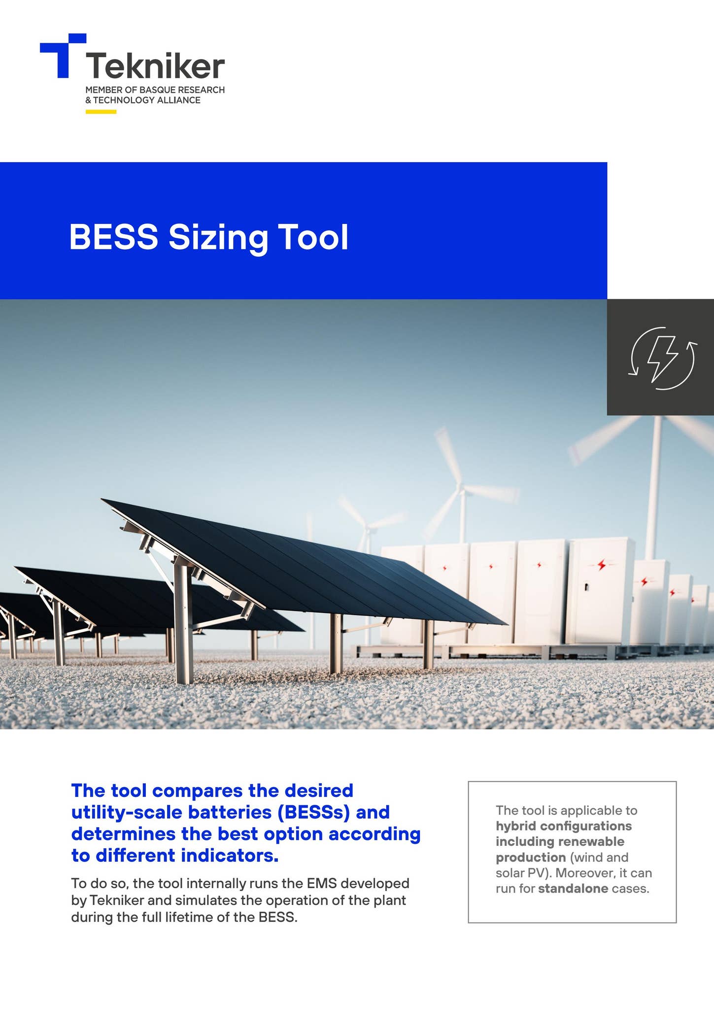 BESS Sizing Tool by Tekniker - Issuu