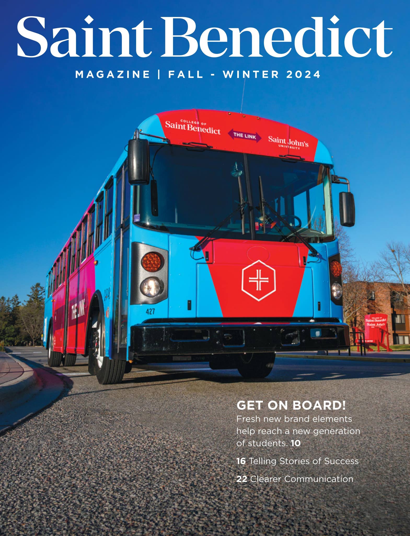 Saint Benedict Magazine Fall-Winter 2024 by CSB+SJU - Issuu