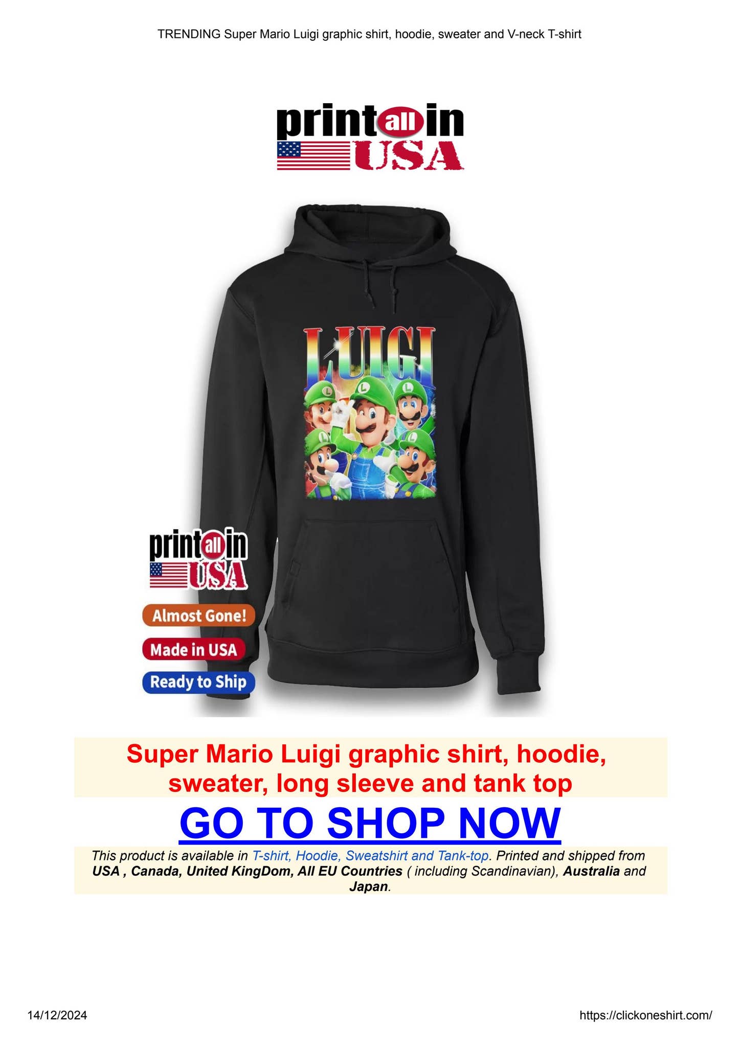 Super Mario Luigi graphic shirt by Design AT Shop - Issuu