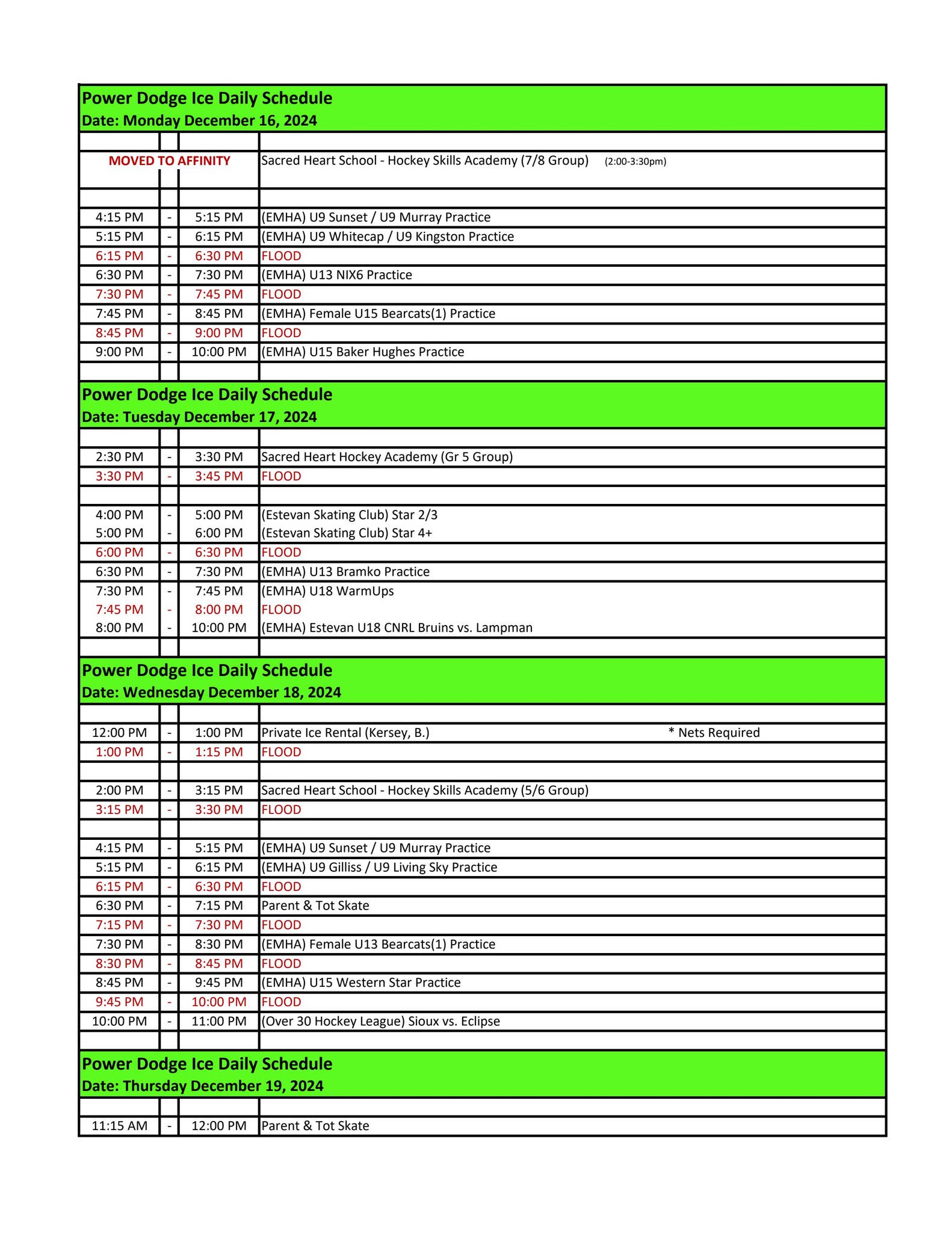 Power Dodge Arena Dec 16 - Jan 5 by cityofestevan - Issuu