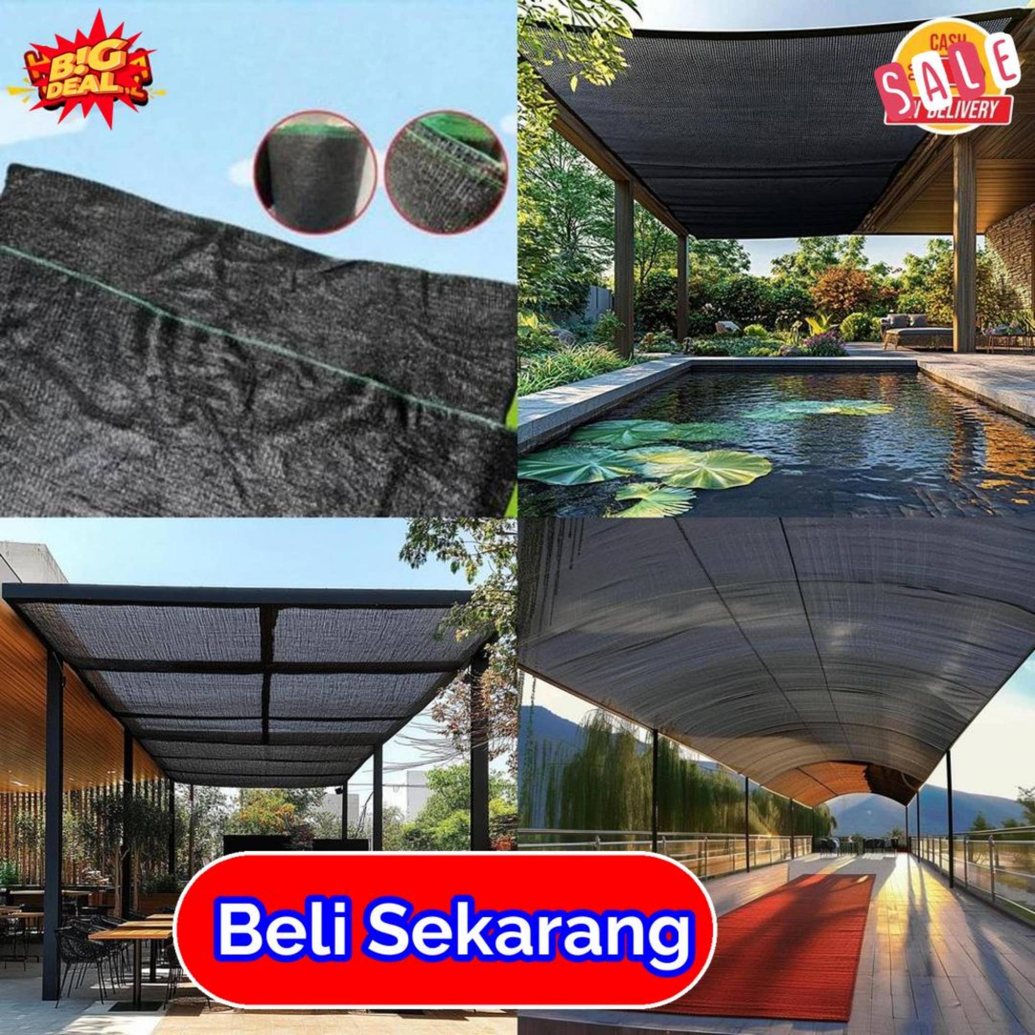 Ukuran Paranet 1 Roll Berapa Meter Pilihan Terbaik Untuk Kebutuhan ...