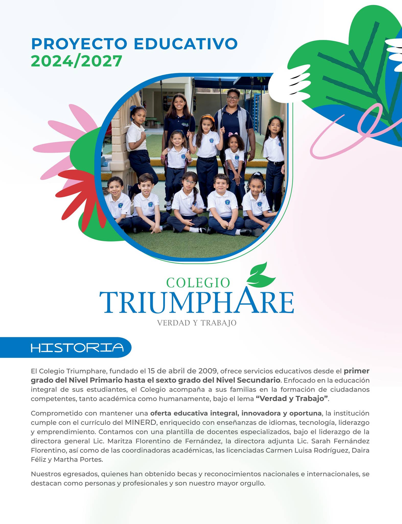 Colegio Triumphare - Información General by mecflip - Issuu