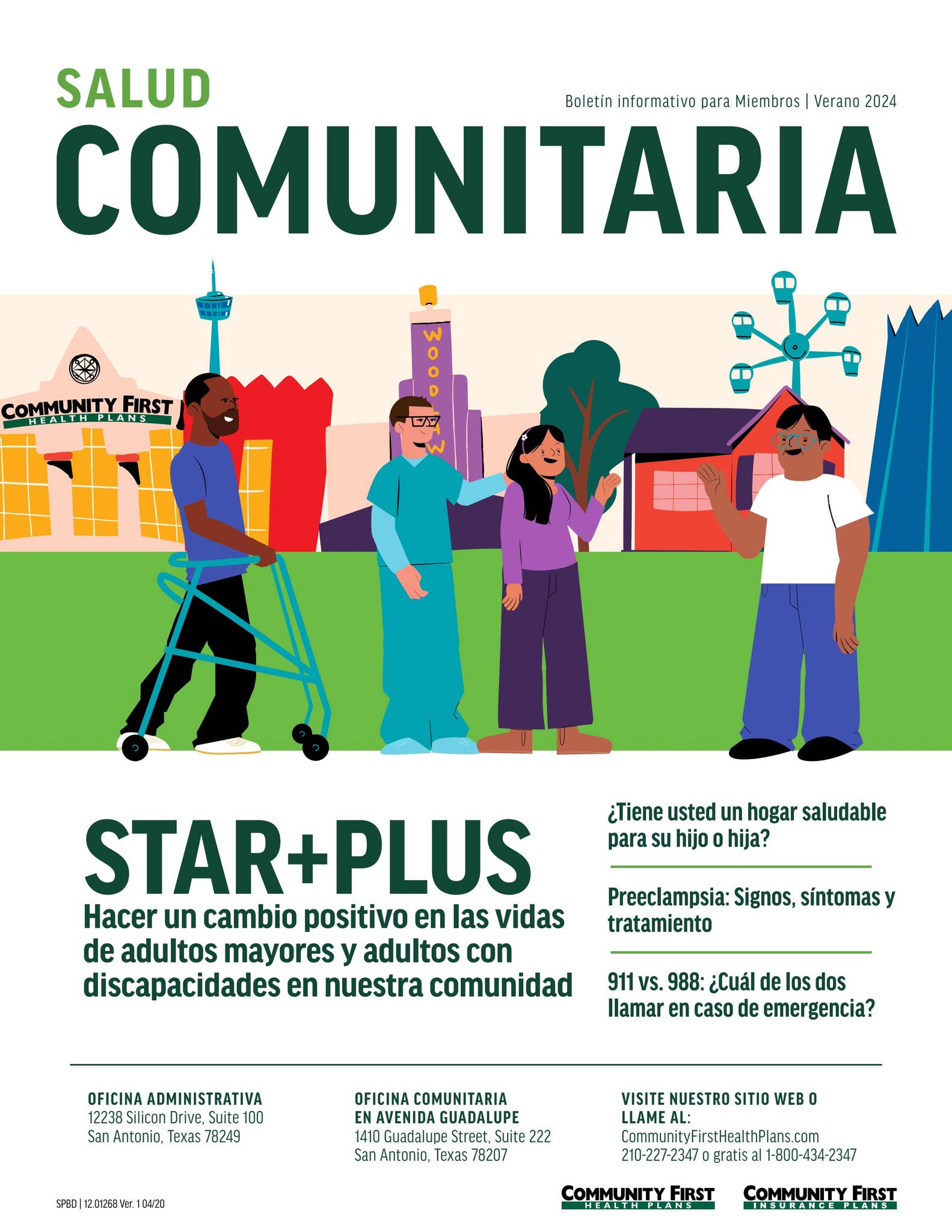 2024 Summer Member Newsletter - Spanish by Community First Health Plans ...