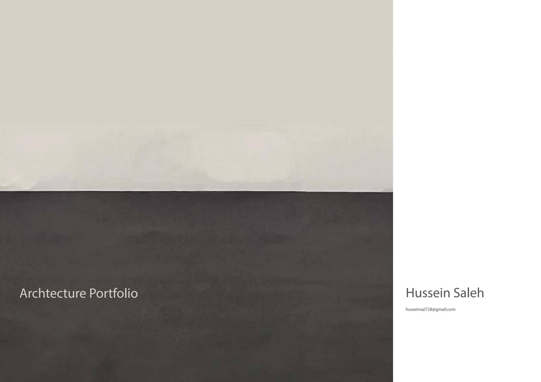 Husseins Portfolio by Hussein Saleh - Issuu
