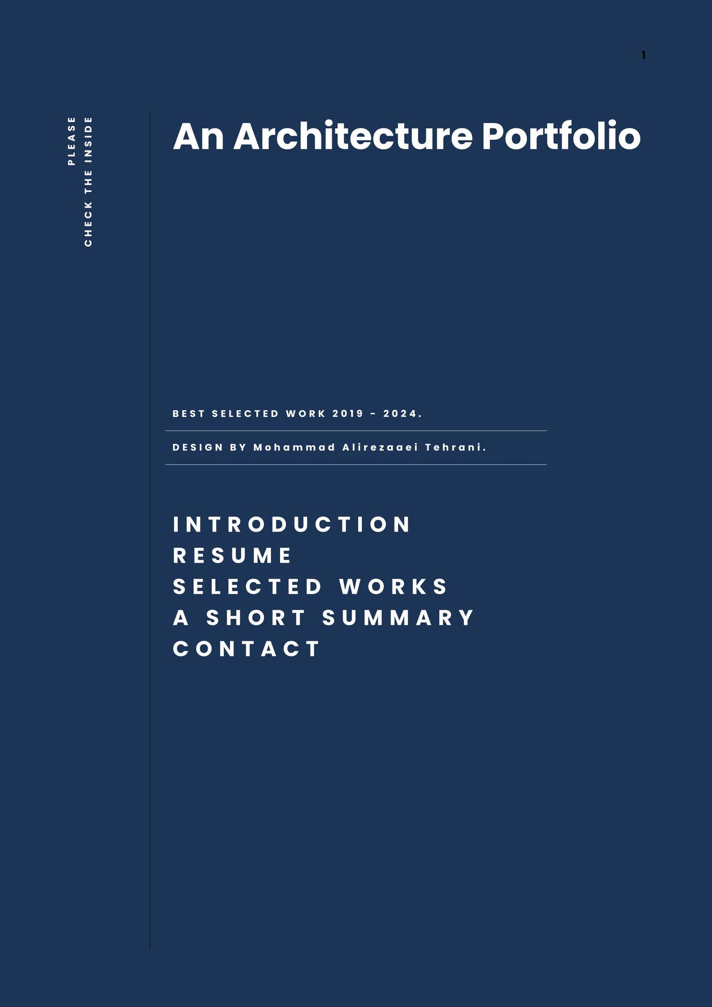 Mohammd AlirezaeiTehrani Portfolio by mohammad-alirezaei-tehrani - Issuu